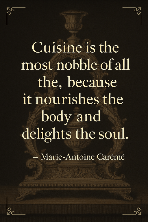 Marie-Antoine Carême: The King of Chefs and Architect of Haute Cuisine ...